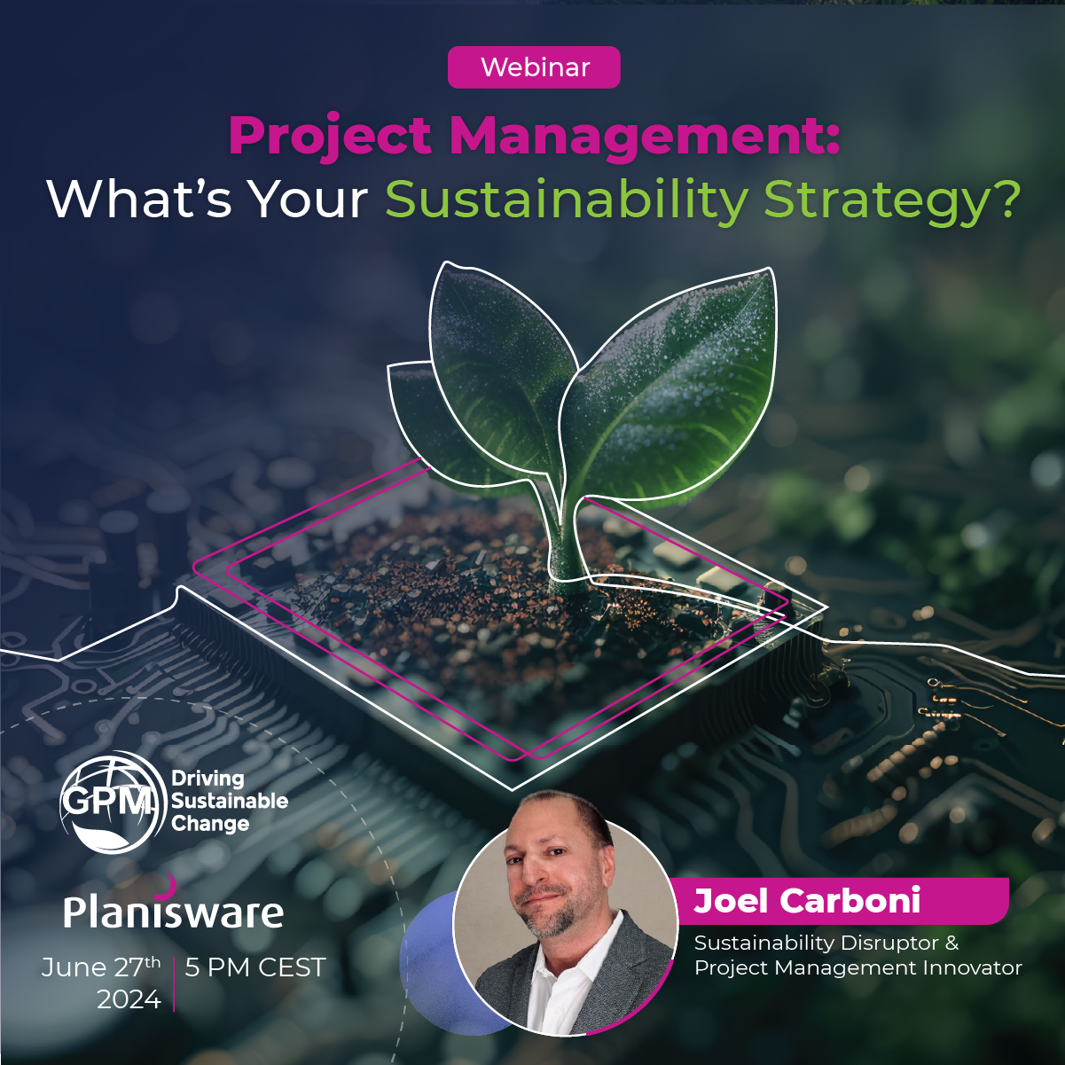 Webinar: Boosting Your PMO's Role in Sustainable Project Management | Planisware